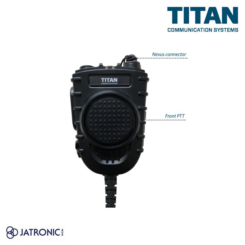 Titan MM50 Remote Speaker Microphone - Jatronic